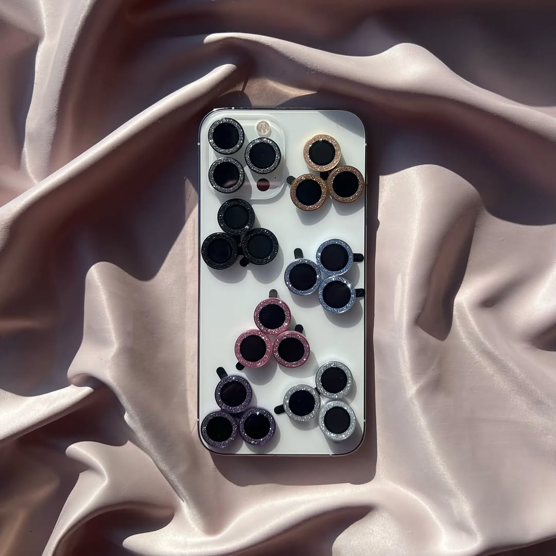 Glitter Camera Lens – Unique Mobile Cover